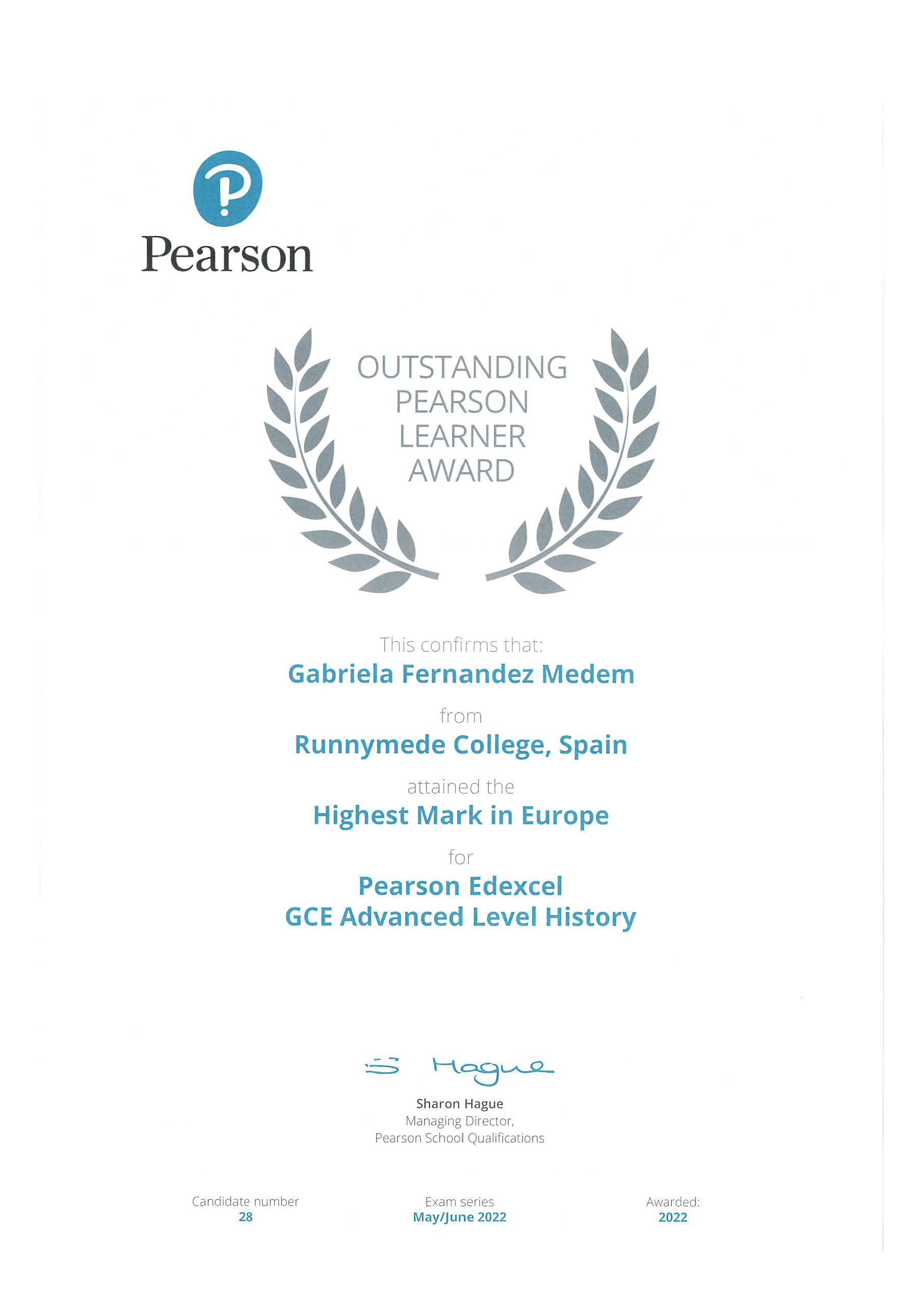2022 Outstanding Learner Awards - Runnymede College | British ...